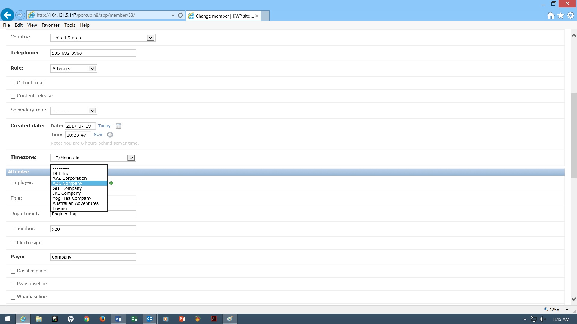 #28505 (Django admin many to many recursive field widget shows identical objects) – Django